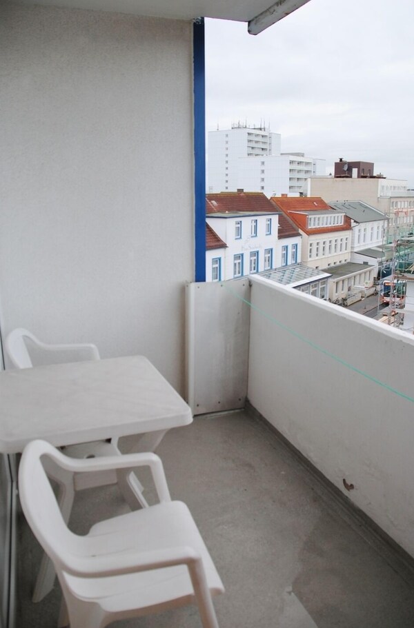 2-raum-ferienwohnung Mit Balkon & Meerblick - Norderney