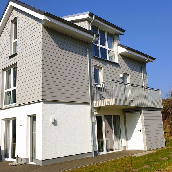 Modernes Ferienhaus, Sauna, Süd-terrasse, Loggia Mit Meerblick, Haustiere - Neu - Wangerland