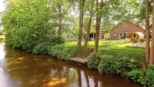 Exclusive Luxury Vacation Home Right On The Water With 5 Stars In East Frisian Amb - Norden