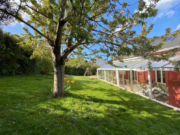 3* House With Sea View, Garden And Terrace - Mers-les-Bains