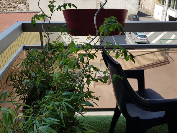 Estudio-de Lujo-terraza-baño En La Habitacion - Le Puy-en-Velay