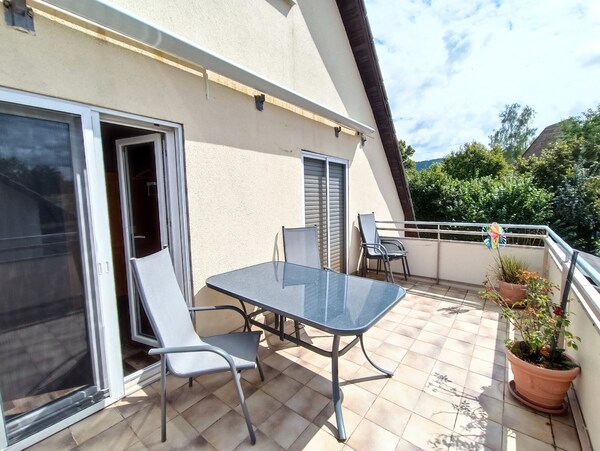 Ferienwohnung, 90 Qm, 2 Schlafzimmer, Max. 6 Personen - Neuenburg am Rhein