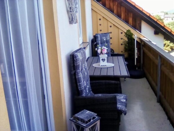 Spacious Three-room Vacation Apartment For Up To 6 People With Balcony - Cham
