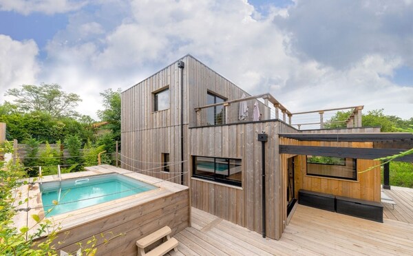 Magnificent Wooden Villa In Lacanau Port - Lacanau