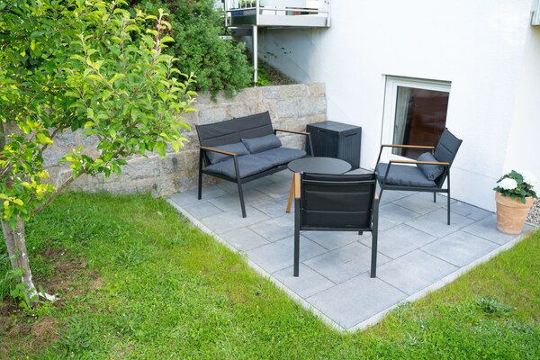 Moderne Ferienwohnung (60qm) Für 4 Personen Mit Gartenzugang - Marktredwitz