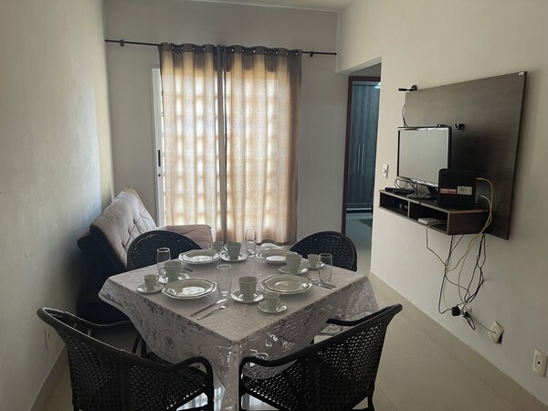 Furnished Apartment On The First Floor With A Very Cozy And Family-friendly Leisure Area - Mato Grosso