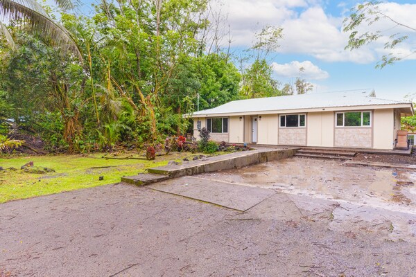 Single-level, Dog-friendly Home With A Full Kitchen, Washer/dryer, Patio - Hawaï