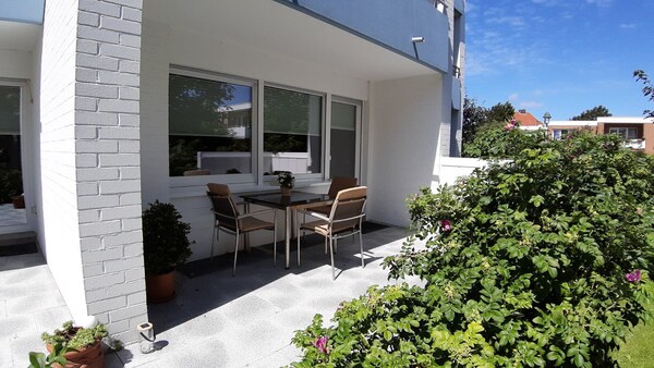 Komfortable 2-raum-ferienwohnung In Ruhiger Lage Mit Zwei Terrassen! - Norderney