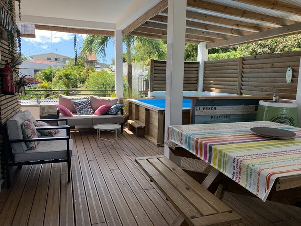 Lodge Goyavier And Its Large Covered Terrace - マルティニーク
