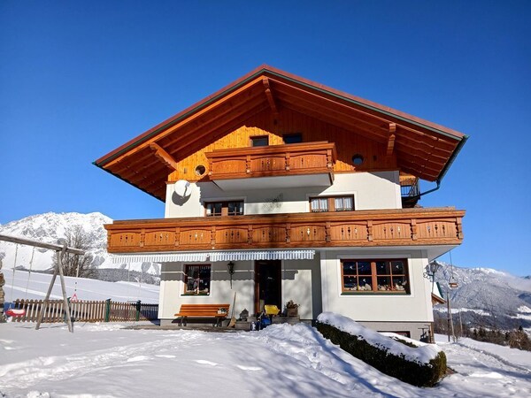 Apartment\/1 Schlafraum\/dusche, Wc, Balkon - Alpenblick - Schladming