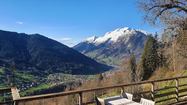 Chalet D'alpage à 10 Km De La Clusaz Et Du Grand Bornand - Manigod