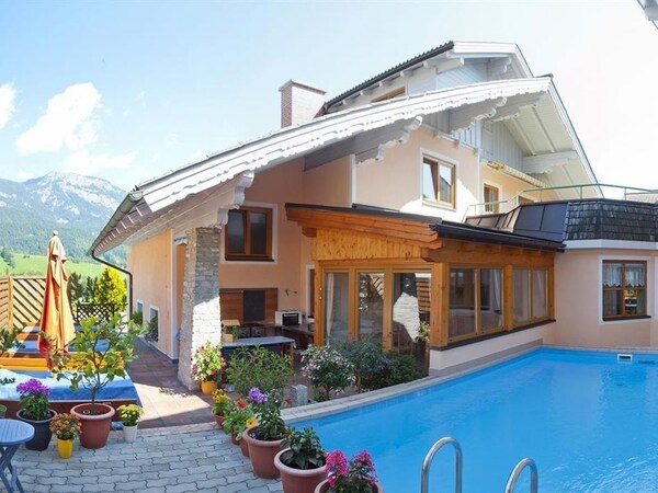 Doppelzimmer Mit Dusche, Bad, Wc - Hp - Golf- Und Skipension Krug - Schladming