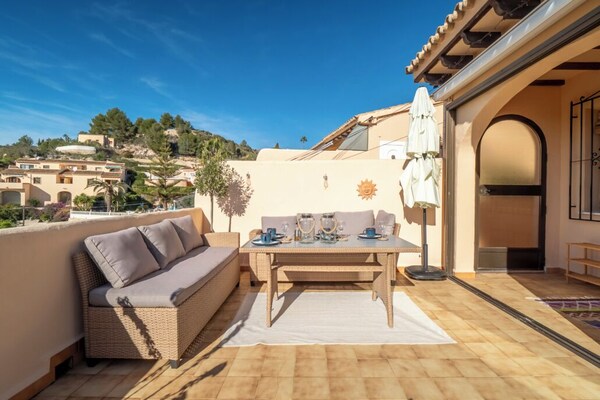 Panoramic Views Of Mountains And Sea - Moraira