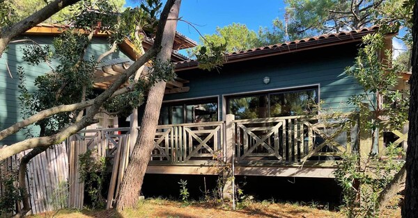 Villa Logée Dans La Pinède Dans Le Cordon Dunaire - Cap Ferret