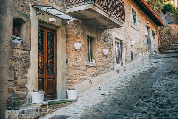 Beautiful Apartment For 4 People With Wifi, A/c, Sauna - Cortona