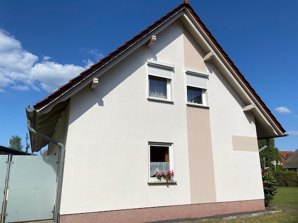 Doppelhaushälfte (Links) - Ferienhaus Spanka - Krummin