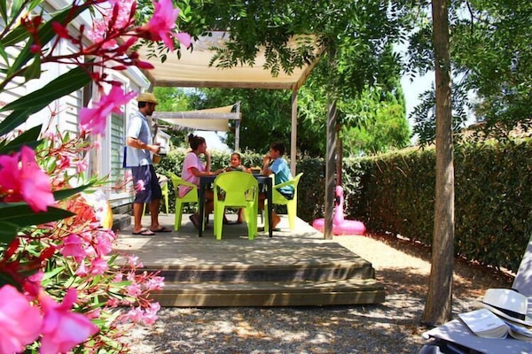 Casa Mobile A Sérignan Con Grande Piscina - Sauvian