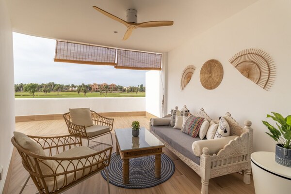 Apartamento Serena Terraza Con Vista A Golf - Motril