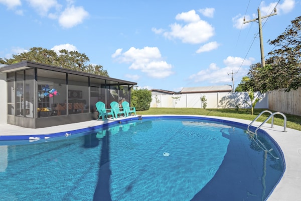 Ixora6 Heated Pool Mins To Beach Airport Usssa - Melbourne, FL