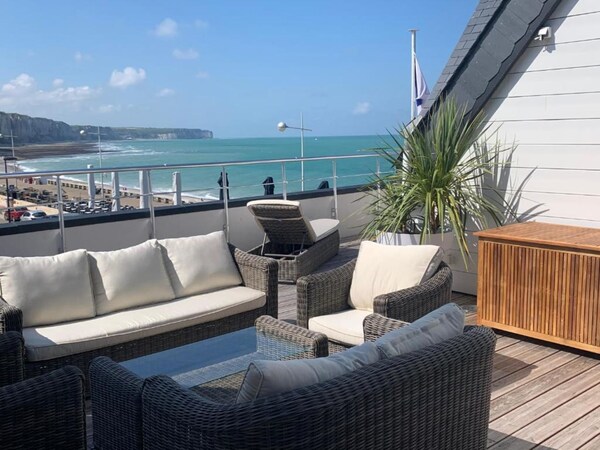 Le Poseidon Grand Loft Face à La Mer - Fécamp