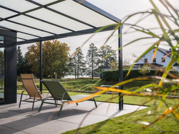 Luxus Ferienhaus Für 8 Personen Am See Inkl. Boot - Rabennest - Krakow am See