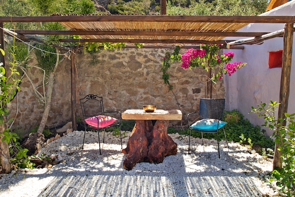 "Bamboo" 300 Years Old Cottage "Natura Cottages Private Garden For Nature Lovers - Creta
