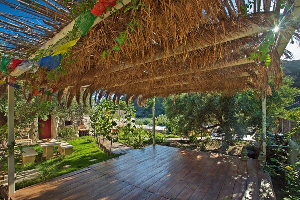 "Kelari"  300 Years Old Cottage "Natura Cottages" With Sea View  Shared Garden - Crete