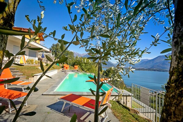 Collinetta Orchidea Bungalow Holiday Apartment With Pool - Lago de Como