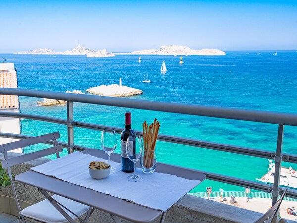 'Sunset' Loft  Vue Imprenable à Marseille - Plage des Catalans