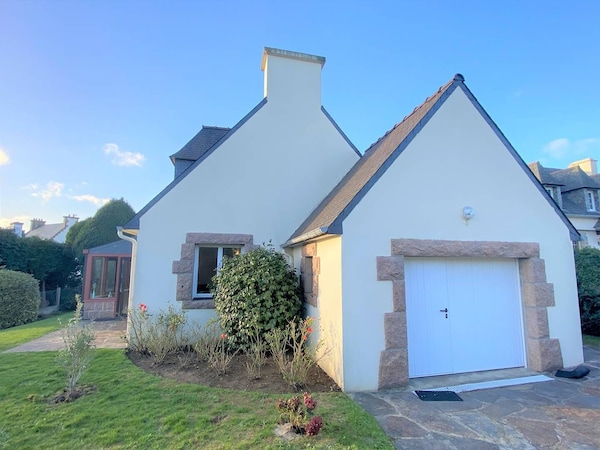 House With Garden, Wifi In A Quiet Area In The Center Of Perros-guirec - Perros-Guirec