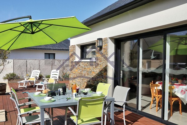 Localise - Ty Gwennili - Holiday Home With Enclosed Garden, Electric Gate - Guilvinec