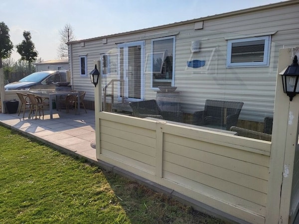 Mobilheim Für 4 Gäste Mit 34m² In Sint Kruis - Saint-Laurent