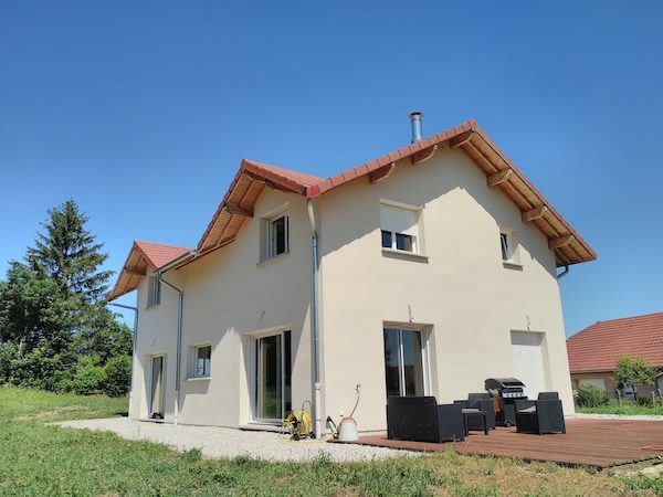 Beautiful Modern House, New, Super Equipped With Swiss Quality - Champagnole