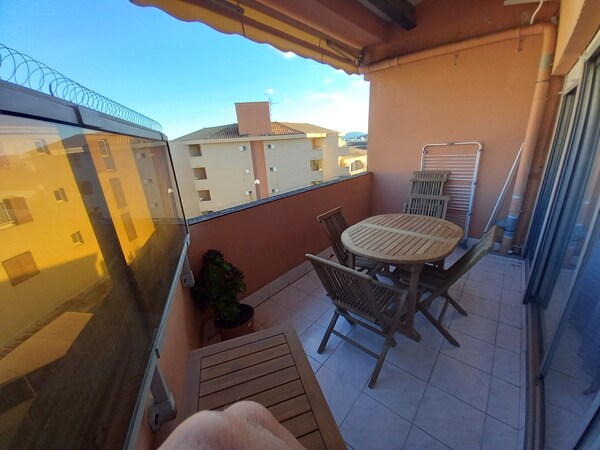 Appartement-douche - Plage de Pampelonne