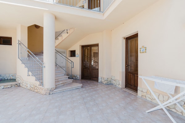 Appartamento 'Casa Vacanza Paradise Piano Terra' Con Terrazza Privata, Wi-fi E Aria Condizionata - San Vito Lo Capo