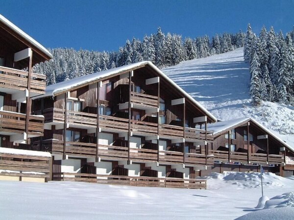 150m Des Commerces, 2ème éTage, Vue Dégagée, Balcon, Télévision, Casier à Ski, 40m², Les Saisies - Hauteluce