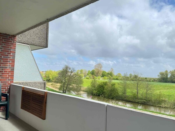 Der Deichkieker Für 4 Personen Mit Blick Richtung Meer Mit Internet Und 2 Fahrrä - Wangerland