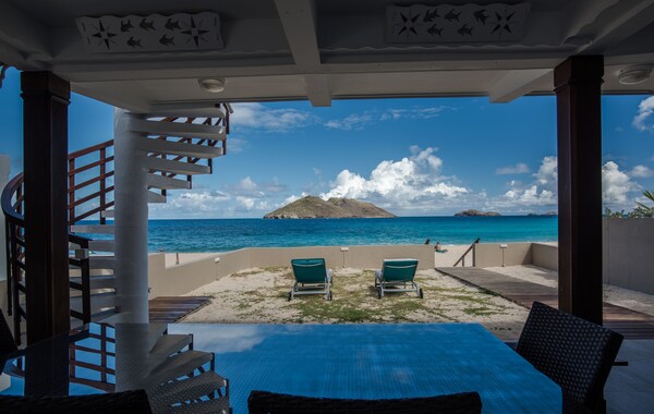 Villa Rayon De Soleil | Beach Front - Located In  Fabulous Flamands With House Cleaning Included - Saint Barthélemy