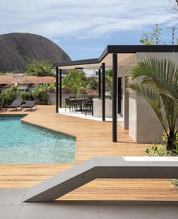 New Luxury Modern Beachside Villa  Walk To The Ocean In 10 Min - Niterói
