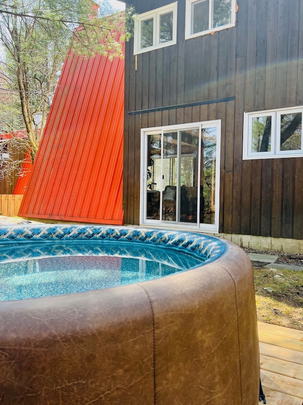 Le Refuge-orford+spa 8 Peoplesepaq - Magog