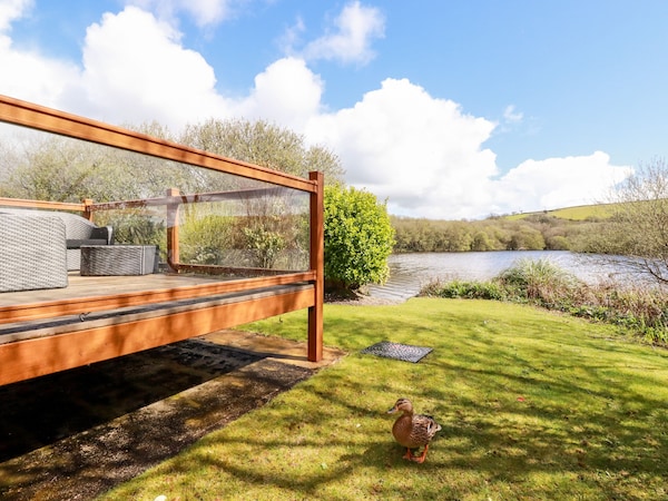 Lake View 10, Pet Friendly, Country Holiday Cottage, With Pool In Par - Lostwithiel
