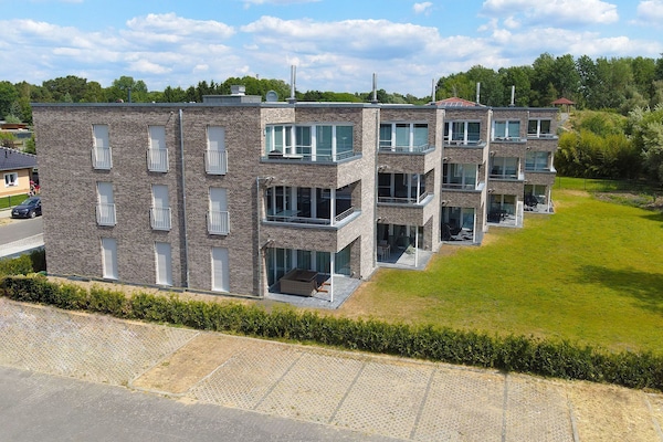 Apartment 0/4 Mit Sauna, Kamin, Terrasse Inkl. Nk - Apartmenthaus Scharmützelsee - Bad Saarow
