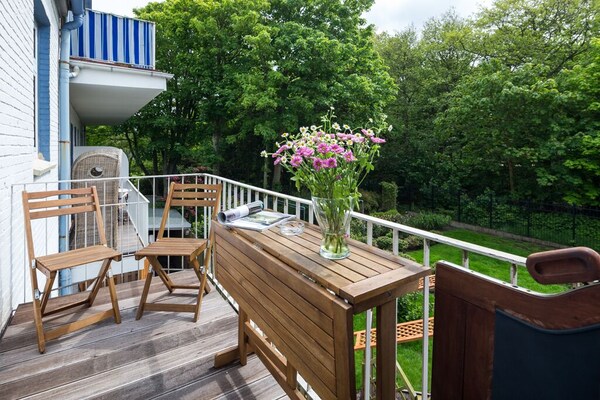 In Naturtönen Eingerichtetes 1-raum-appartement - Norderney