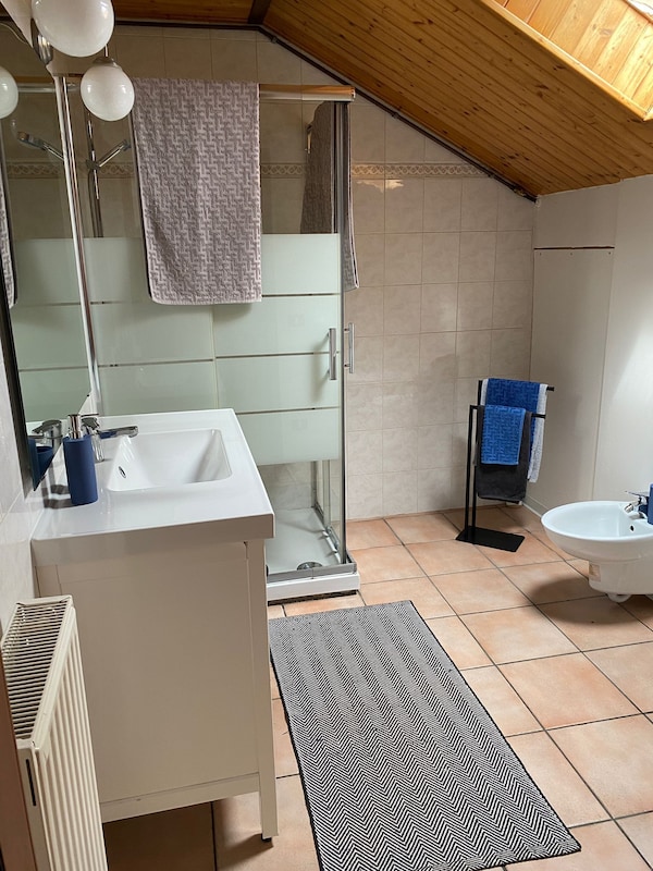 Apartment 'La Mansarda' With Mountain View, Shared Garden And Air Conditioning - Feltre