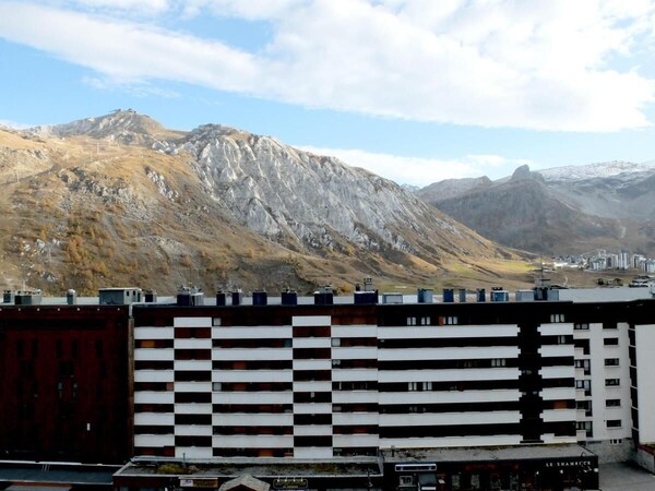 100m From Resort Center, 4th Floor, Balcony, Tv, Ski Locker, 28m², Tignes - Val-d'Isère