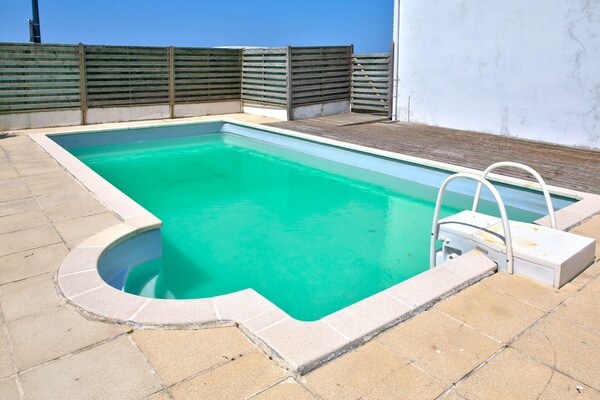 Ferienhaus Für 8 Mit Meerblick Und Pool, Penmarch - Penmarch