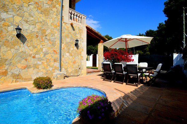 Bonito Chalet Con Piscina Cerca Del Mar - Palma