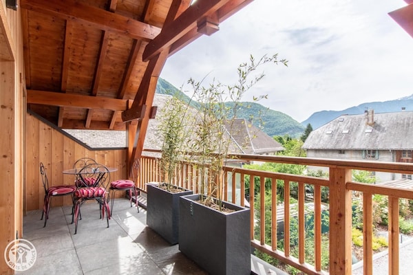 Apartamento-confortable-baño Privado Con Hidromasaje-vista A La Montana-202 - Doussard
