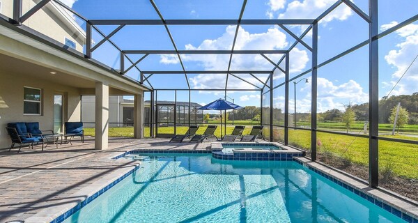 Fabulous 10br Greenview Pool Spa Disney Area - Kissimmee