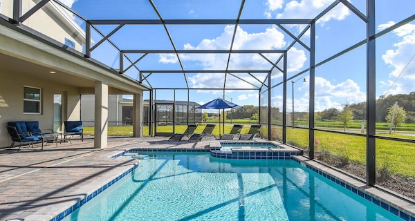 Fabulous 10br Greenview Pool Spa Disney Area - Kissimmee
